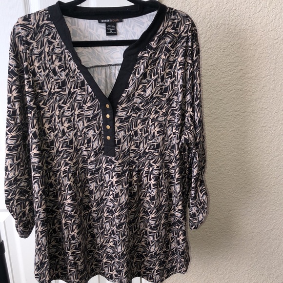 Robert Louis | Tops | Robert Louis Elegant Wavy Blouse | Poshmark
